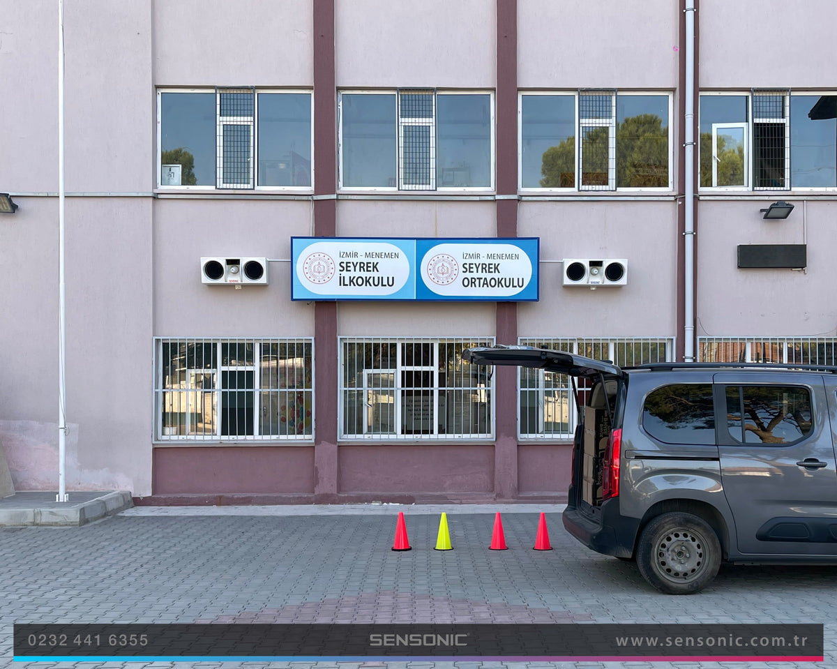 Okul Ses Sistemi - Seyrek İlkokulu Seyrek İzmir | Sensonic