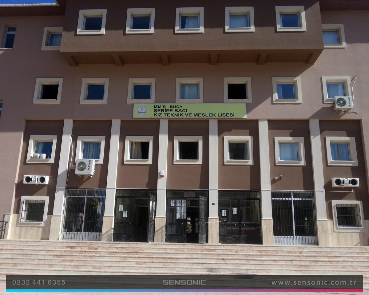 Okul Ses Sistemi - Şerife Bacı Anadolu Lisesi Buca İzmir | Sensonic