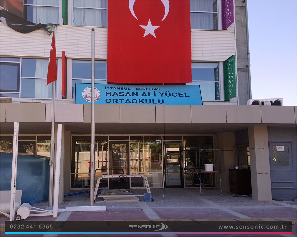 Okul Ses Sistemi Kurulum Hizmeti - Hasan Ali Yücel Ortaokulu İstanbul ...
